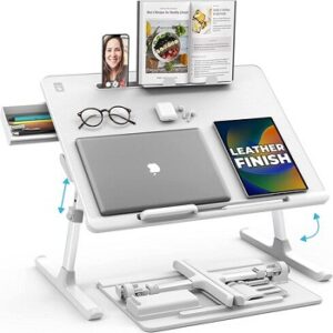 Laptop Stand with Storage Drawer - Smart Gadgets Idea