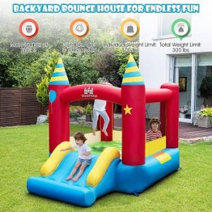 Bounce House For Kids Indoor Outdoor Family Fun With Large Jumping Area - Smart Gadgets Idea